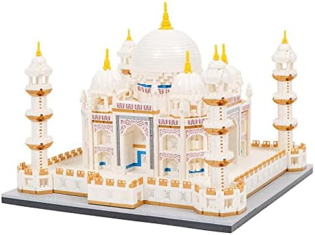 Micro Mini Blocks Architecture Taj Mahal Model Building Blocks Set Architecture Collection (4036 ...
