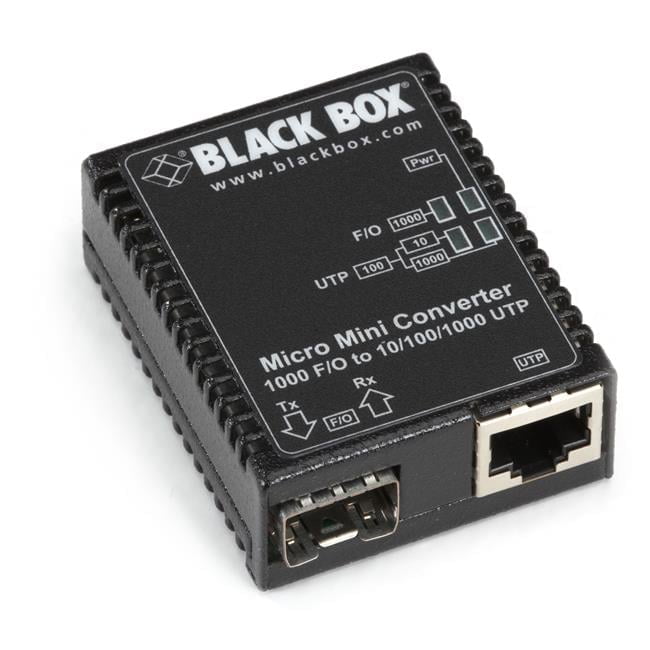 Micro Mini Media Converter 10 & 100 & 1000Mbps - Walmart.com