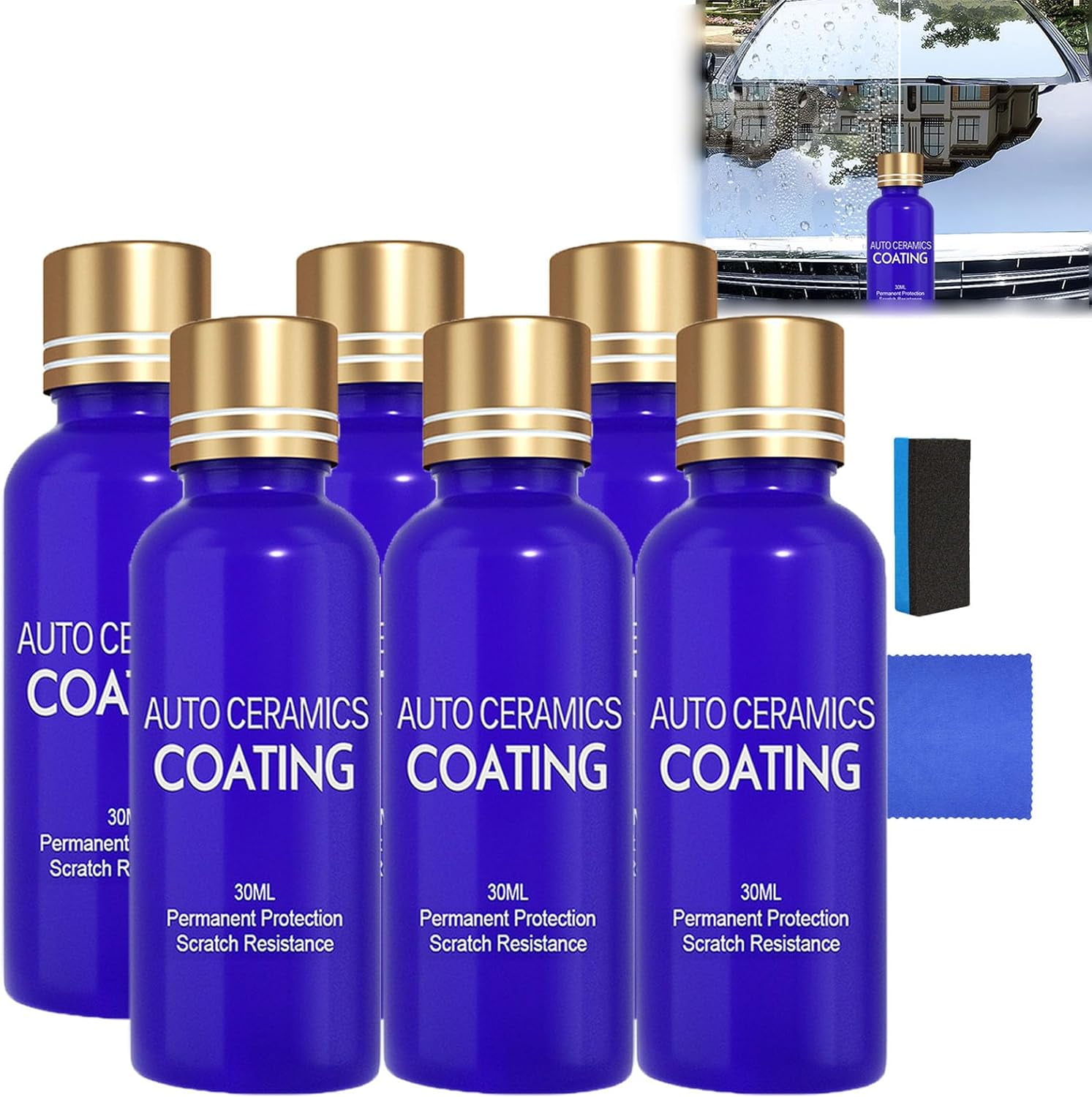 Micro-Molecule Crystal Coating Restoration Care Agent, Auto Ceramics Coating, Car Paint Restorer ...