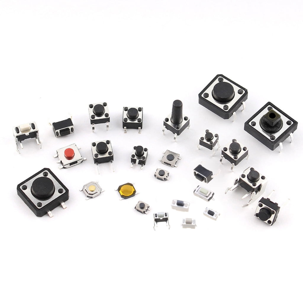 Micro Momentary Tact Switchs Kits Tactile Push Button Switches ...