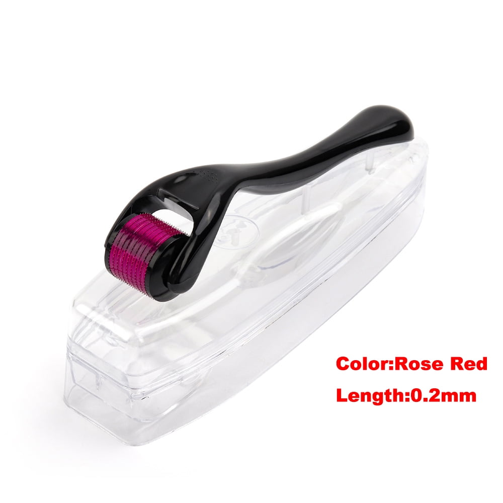 Micro Needle 540 Derma Roller Face Roller Titanium Hair Regrowth Beard Growth Microniddle Roller ...