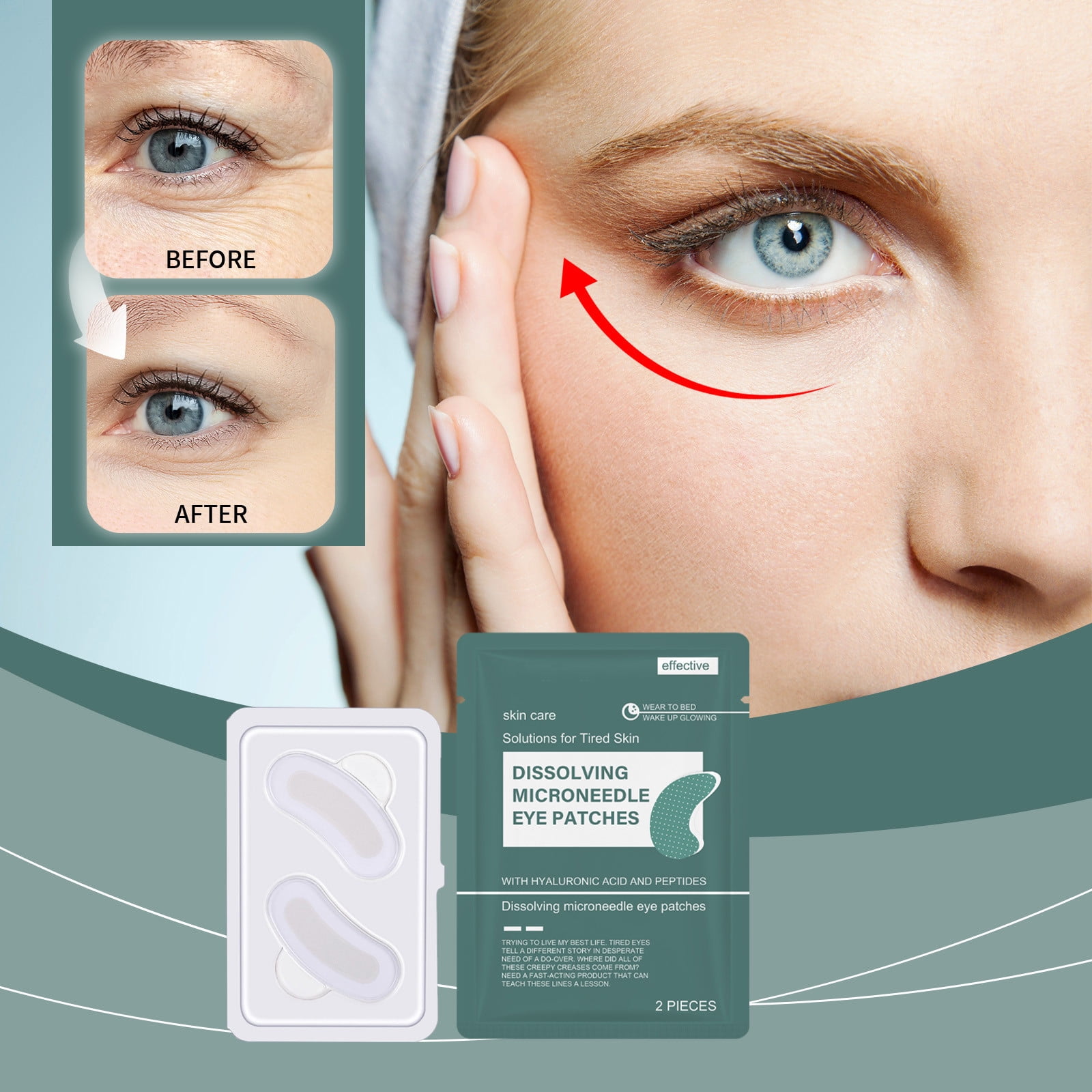 Micro Needle Eye Smoother And Dark Lightener With Cool Sculpting ...