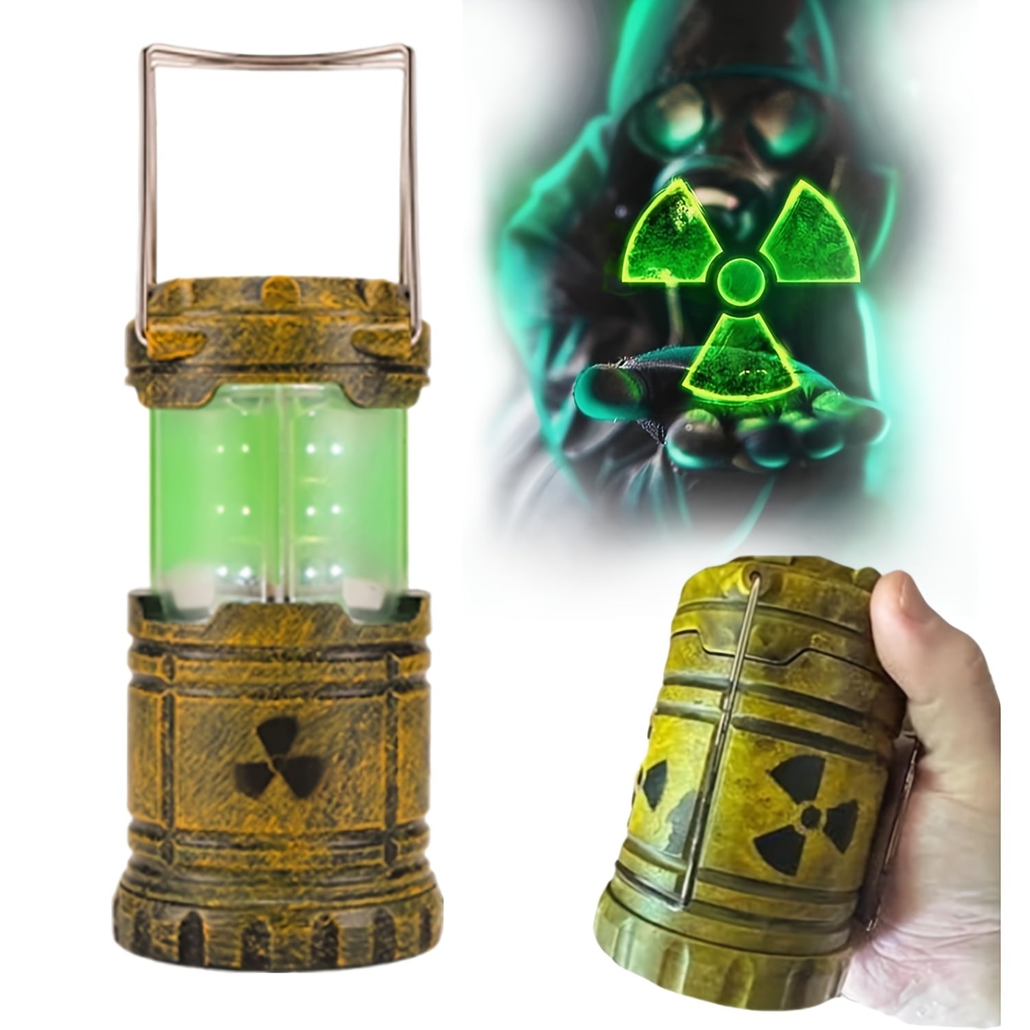 [Micro Nuclear Reactor LED Lantern] Vintage USB-Powered LED Lantern ...