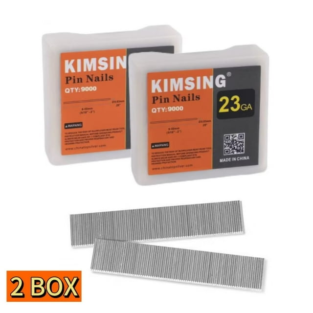 Micro Pin Nails 23 Gauge Stainless Steel 1/2''(12mm) Headless Pin ...