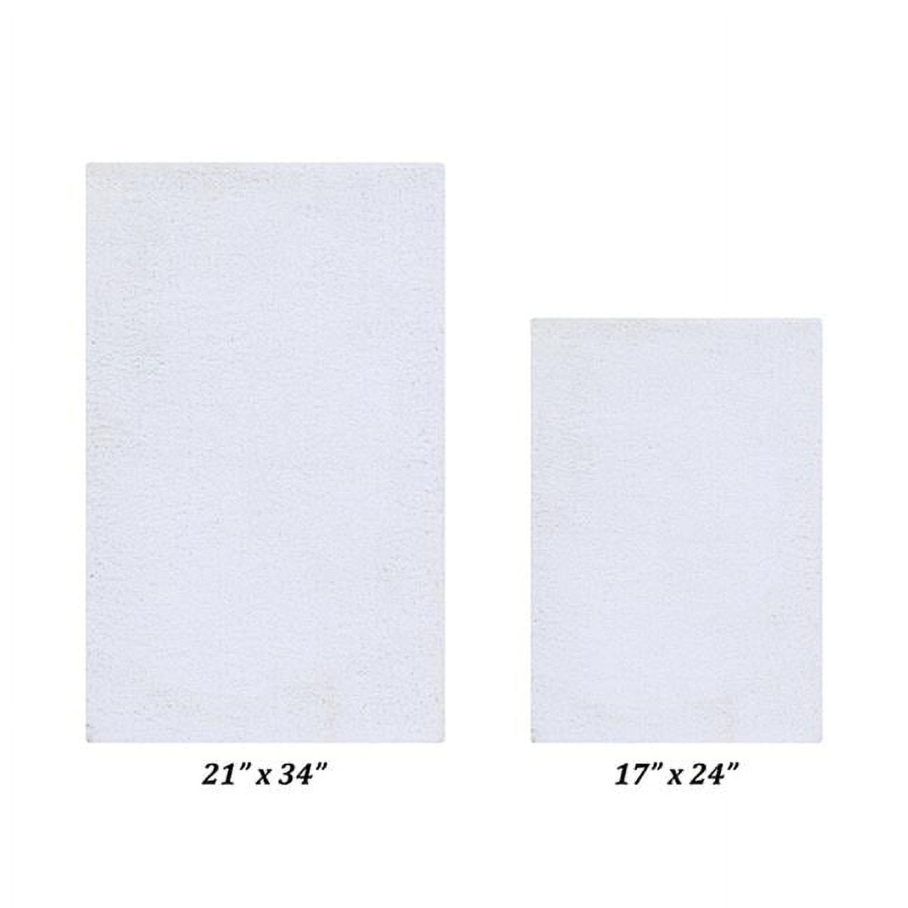 Micro Plush Collection 100% Polyester 2 Piece Set (17' x 24' | 21' x 34 ...