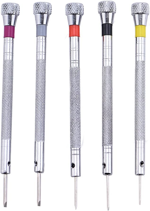Micro Precision Jewelry Screwdriver Set,5 PCS Screwdrivers for Watch ...