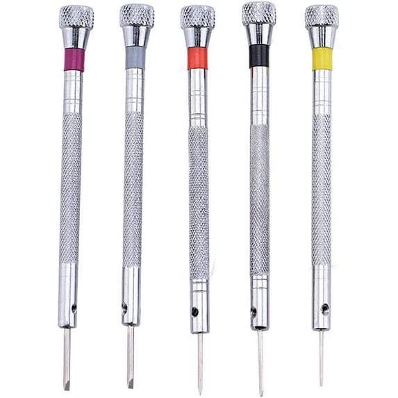 Micro Precision Jewelry Screwdriver Set,5 PCS Screwdrivers for Watch ...