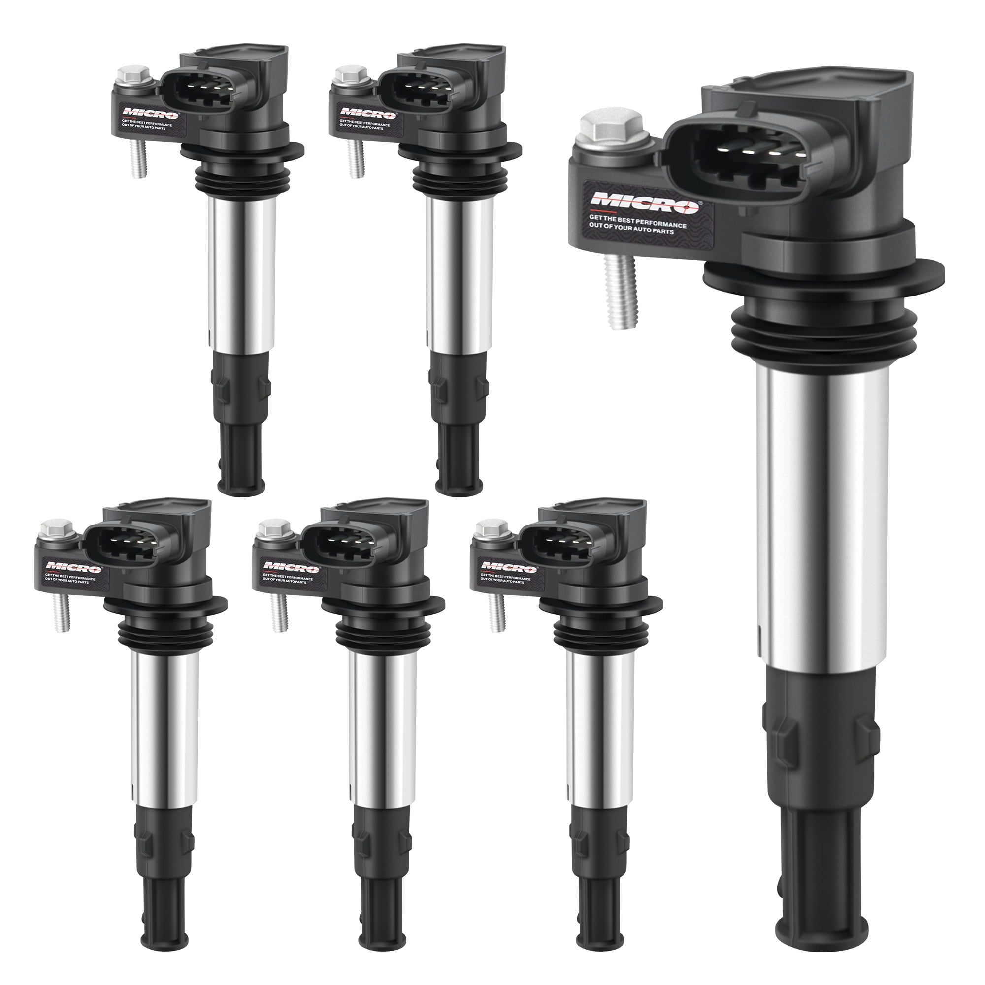 Micro Ignition Coils for Cadillac GMC SRX CTS STS Acadia Buick Chevy ...
