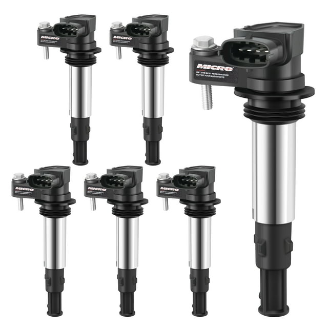 Micro Ignition Coils for Cadillac GMC SRX CTS STS Acadia Buick Chevy ...