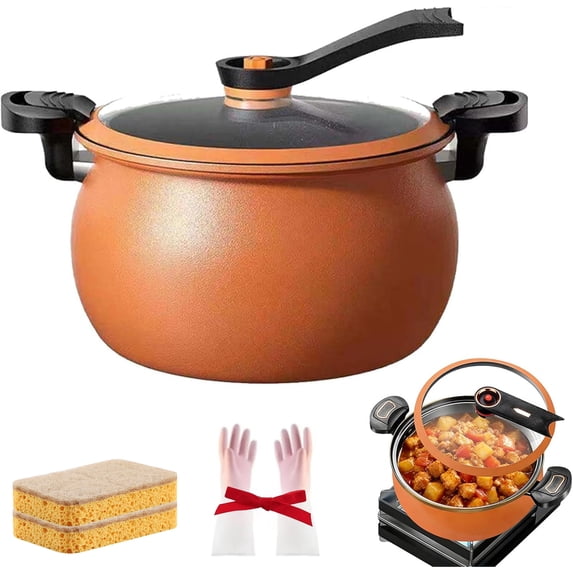 Micro Pressure Cooker, 8.45 Qt Micro Pressure Cooker Multi-Function Non ...