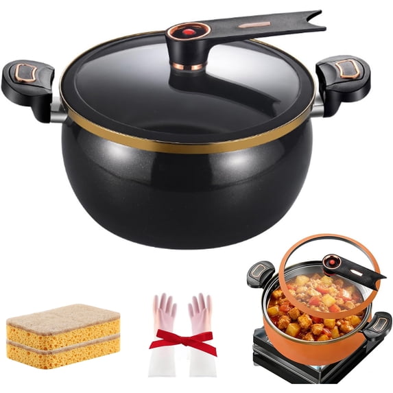 Micro Pressure Cooker, 8.45 Qt Micro Pressure Cooker Multi-Function Non ...