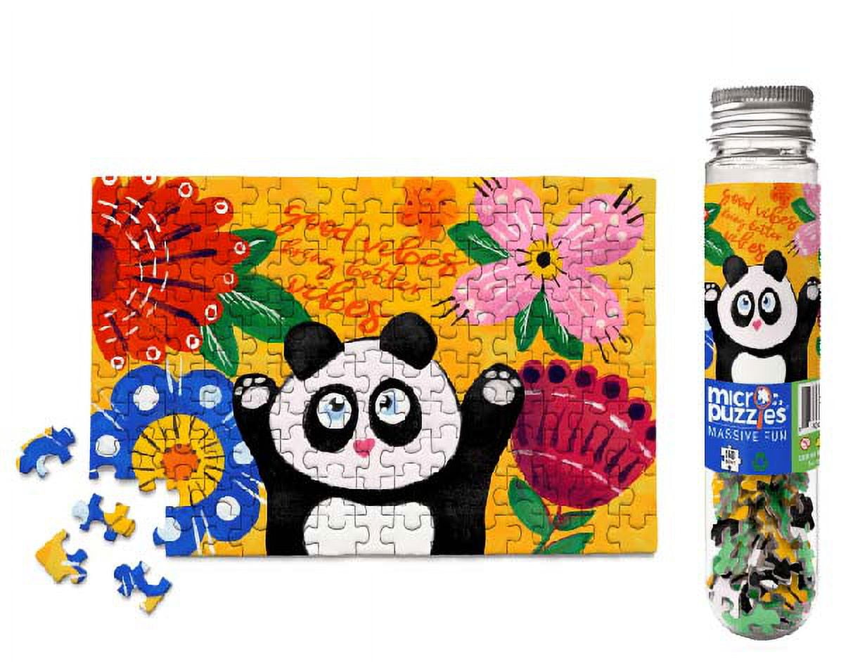 Micro Puzzles Pandas - Good Vibes 150 pc Micro Jigsaw Puzzle - Walmart.com