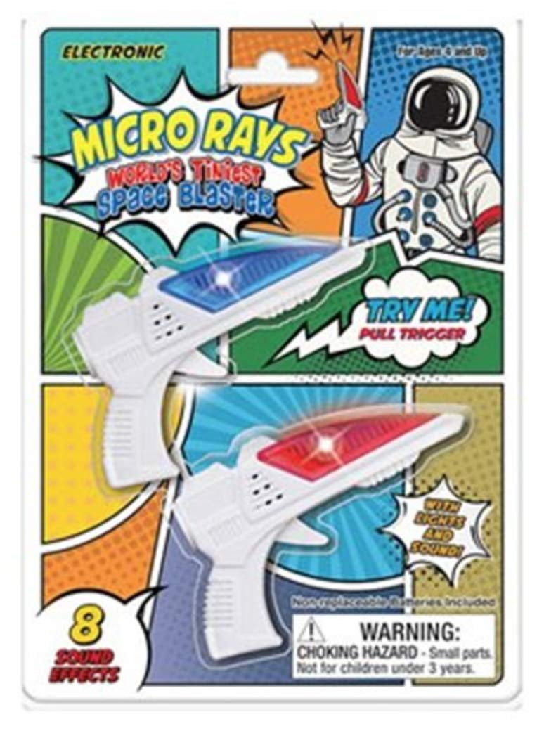 PLAYMAKER Micro Ray Space Shooter: Mini Blaster with Lights & Sounds ...