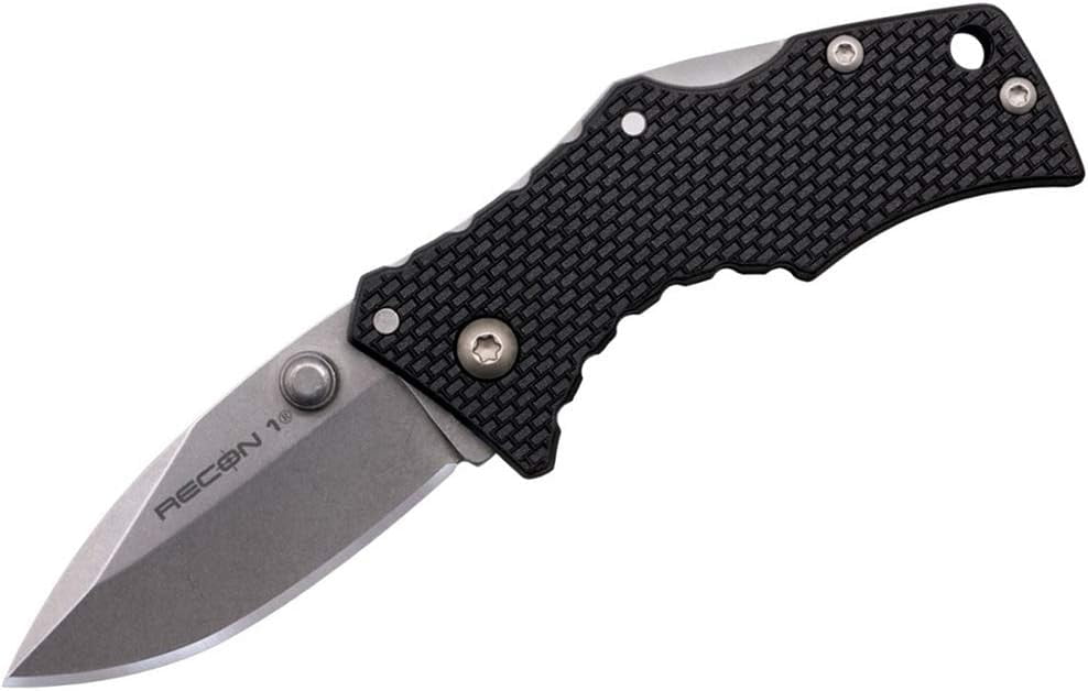 Micro Recon 1 2" 4034SS Razor-Sharp Blade 2.375" Griv-Ex Handle ...
