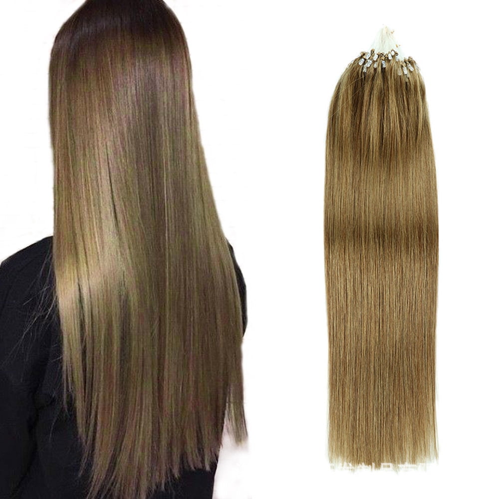 Micro Ring Loop Hair Extensions Balayage Micro Loop Hair Extensions ...