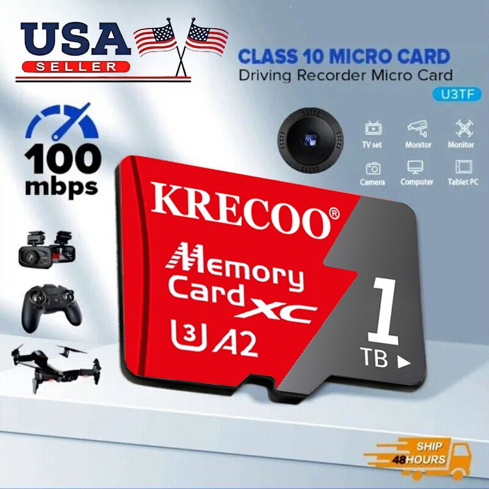 Micro SD Card 1024GB SD Card Camera Memory Card and video SD for Camera ...