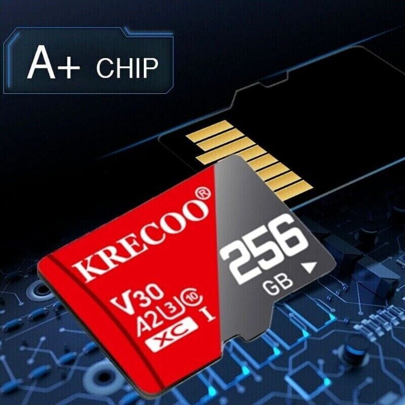 Micro SD Card 256GB Class 10 Micro SD Memory Card TF Adapter Lot ...