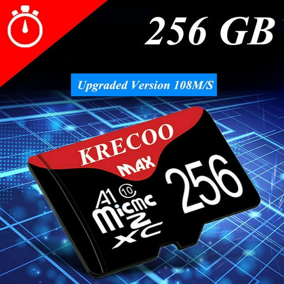 Micro SD Card 256GB Memory Cards 256GB Micro SD Memory Card Class 10 ...