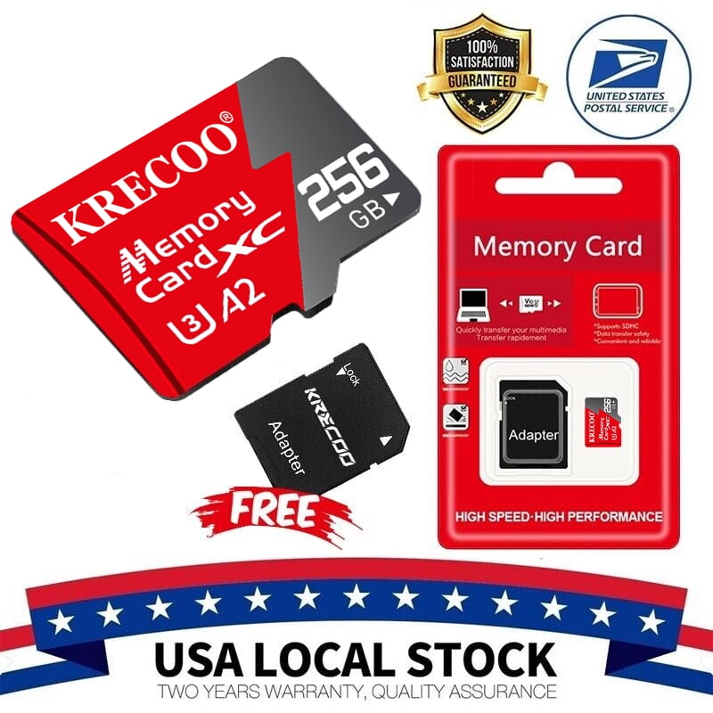 Micro SD Card Memory 256GB SDHC SDXC Wholesale Lot Extreme Ultra US ...