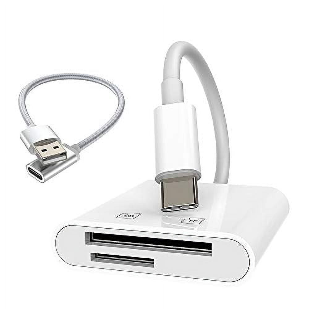 Micro SD Card Reader to USB C MOGOOD Dual Slot SD Memory Card Reader ...