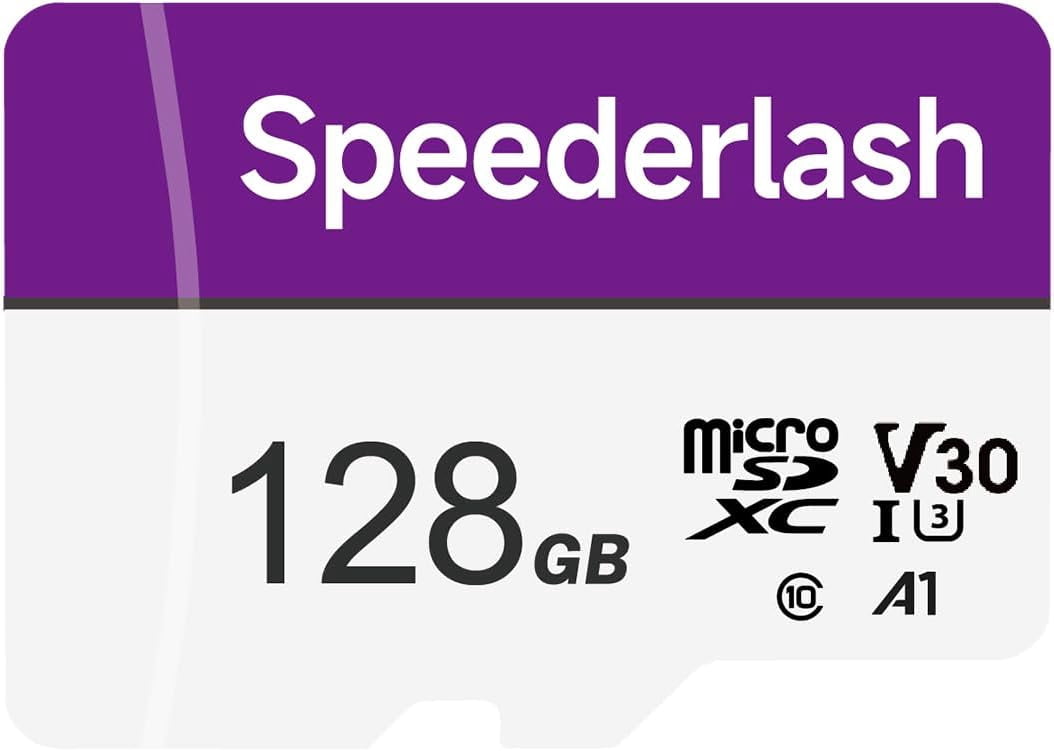 Micro SDXC Memory Card 128GB- Camera Plus TF Card with Adapter, U3, V30 ...