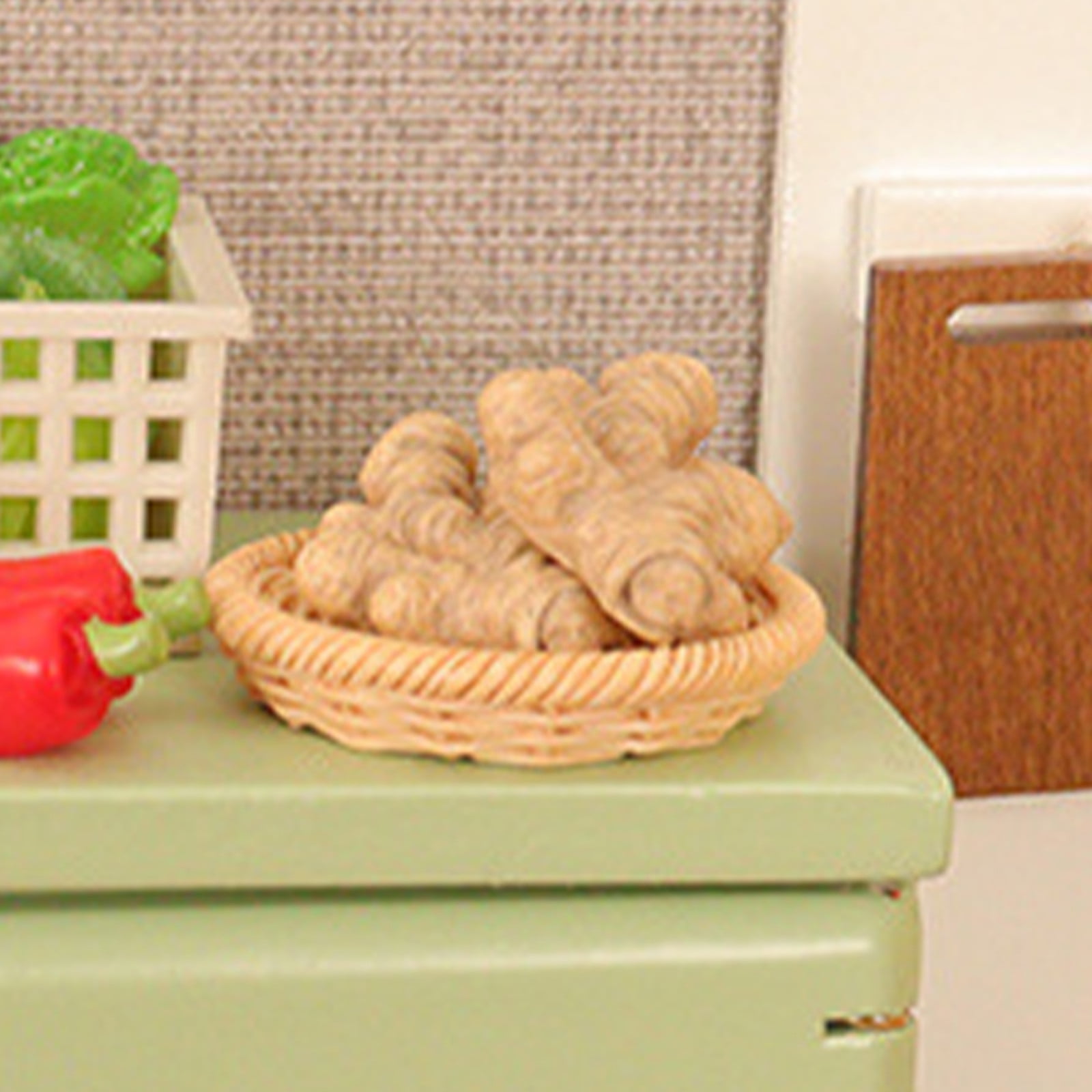 Micro Simulation Realistic Food Play Vegetable Doll House Landscaping ...