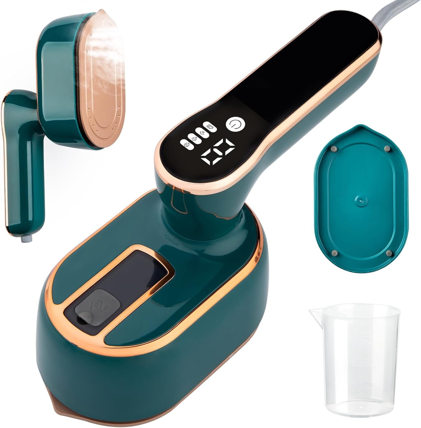 Micro Steam Iron for Clothes, Portable Handheld Travel Garment Steamers ...