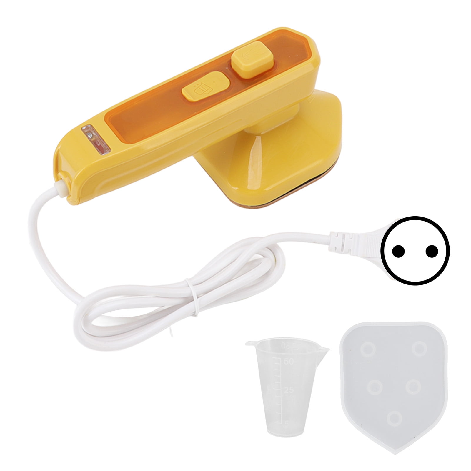 Micro Steam Iron Handheld Lightweight Portable Mini Steam Iron EU Plug ...