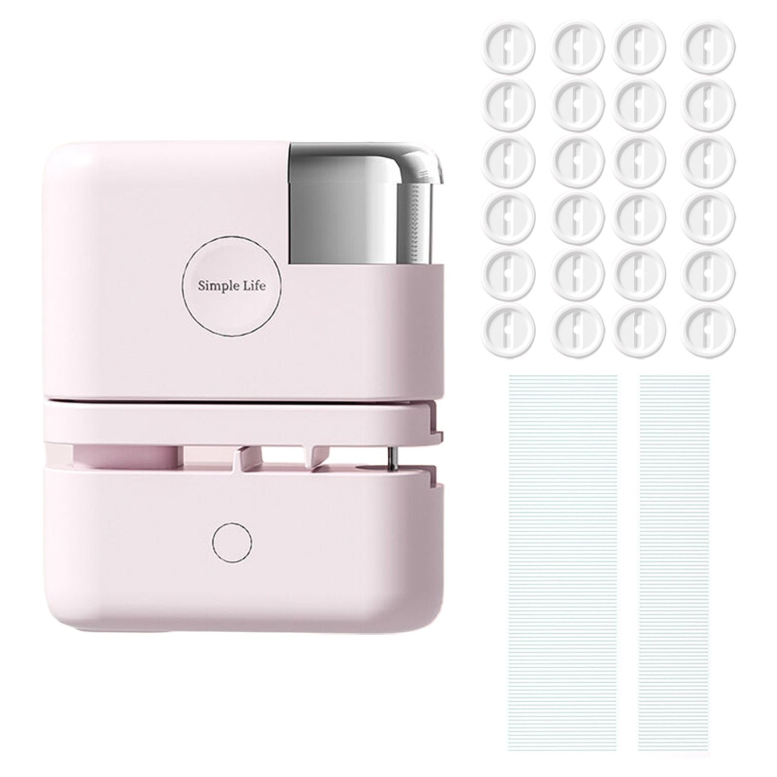 Micro Stitch, Furenl 24 Buckles & 200 White Fasteners (100 1.5Cm and ...