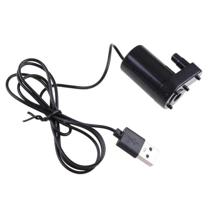 Micro Submersible Water Pump Fish Tanks Aquarium Usb Powered for DC 5V ...
