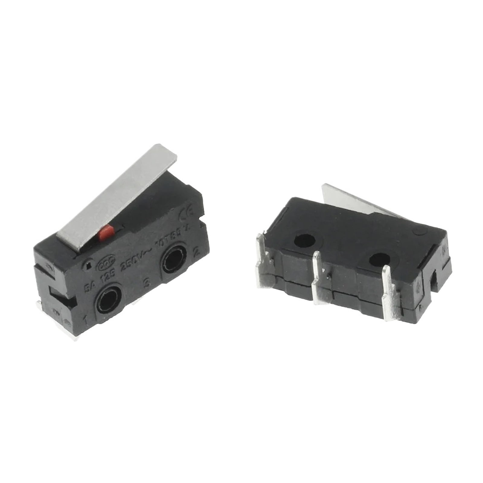 Micro Switch Copper Contact 5A 125/250V Mini Limit Switch No Nc 2/3Pin ...
