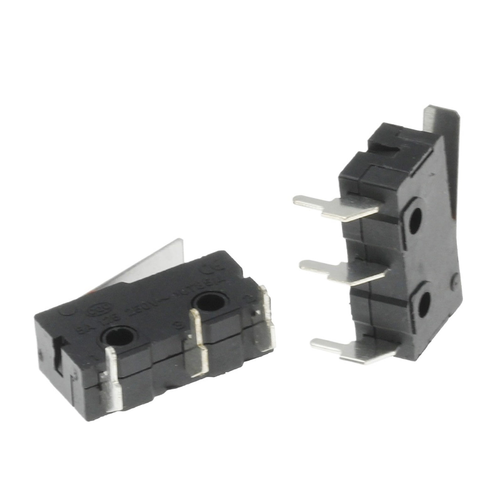 Micro Switch Copper Contact 5A 125/250V Mini Limit Switch No Nc 2/3Pin ...