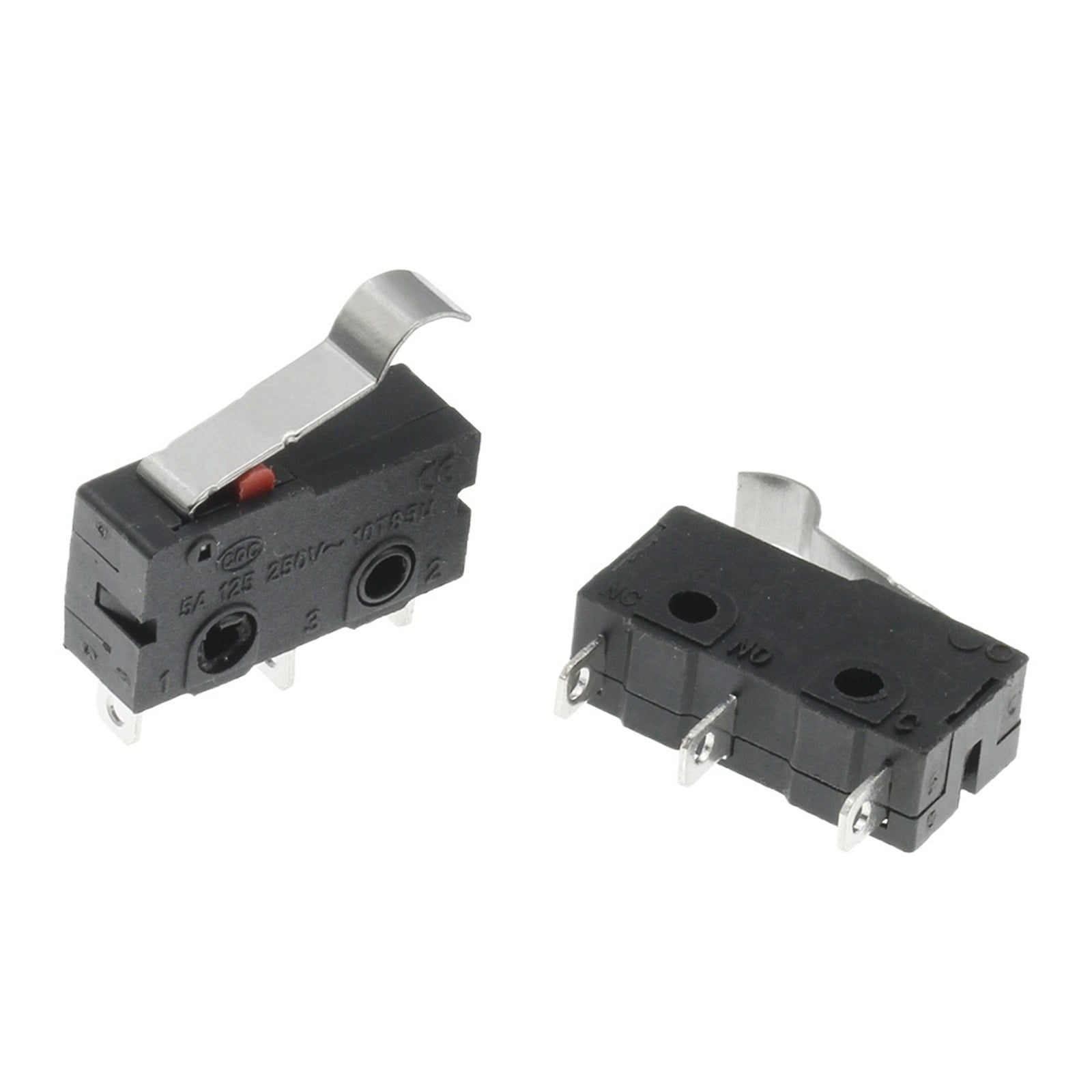 Micro Switch Copper Contact 5A 125/250V Mini Limit Switch No Nc 2/3Pin ...