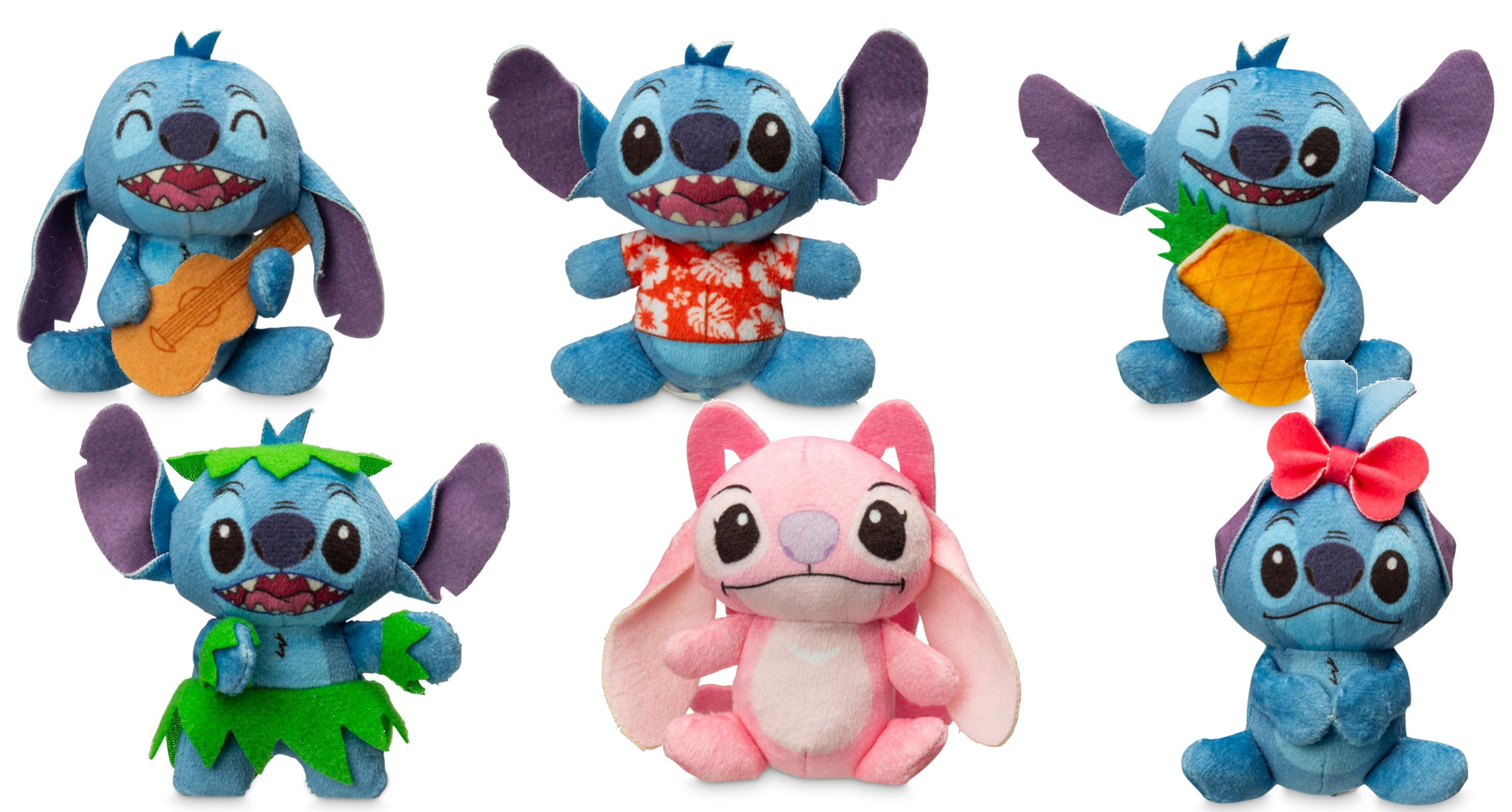 Micro Teenies Stitch with Ukulele - Walmart.com