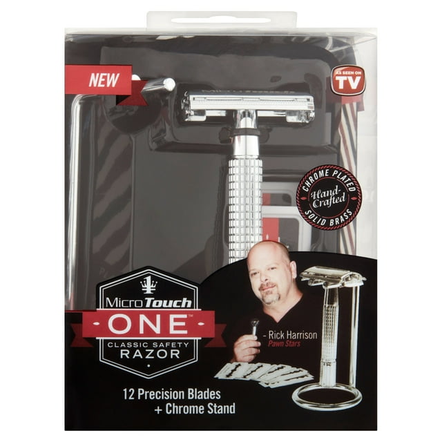 Micro Touch One Classic Safety Razor - As Seen on TV - Walmart.com