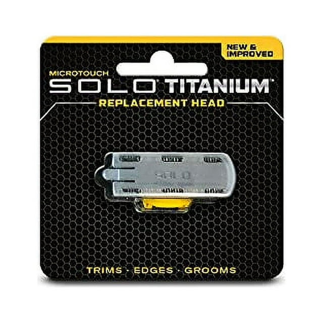 Micro Touch Solo Titanium Replacement Blade Only - Walmart.com