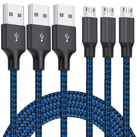 4 Pack Samsung OEM 5-Feet Micro USB Data Sync Charging Cables for ...