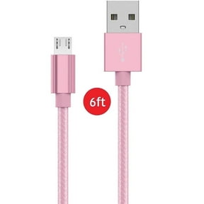 Vivitar 6 ft. Braided Micro USB Cable - Walmart.com