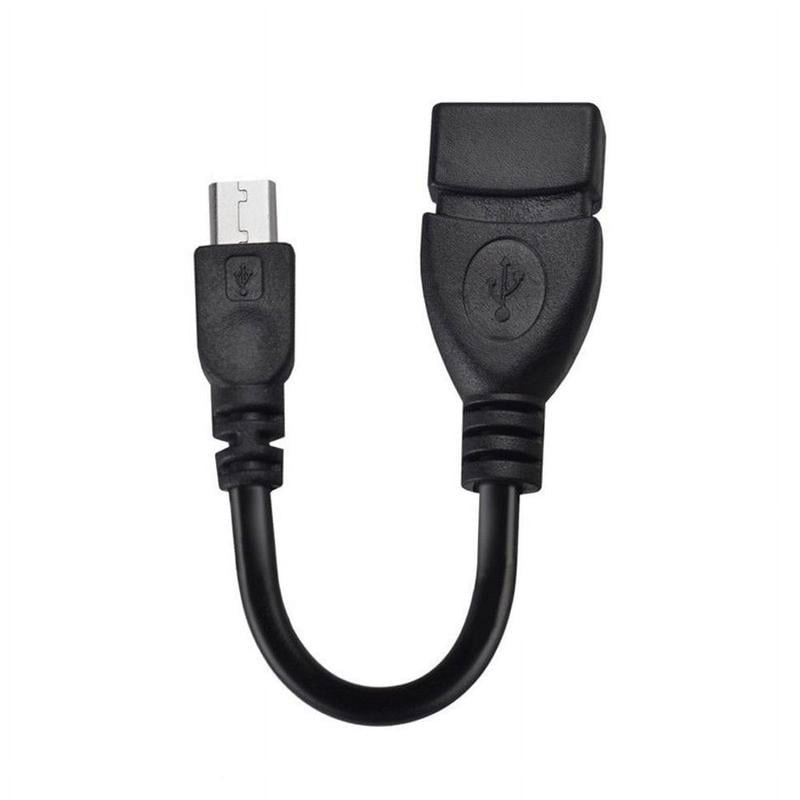Micro USB Cable Male Host to USB Female OTG Adapter Android PC PDA ...