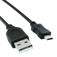 onn. Micro-USB to USB Cable, 10 ft, Black - Walmart.com