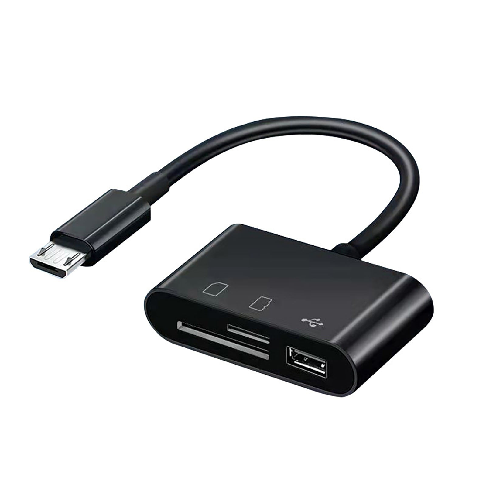Micro USB Card Reader for Mobile Phones and Computers Multi Function ...