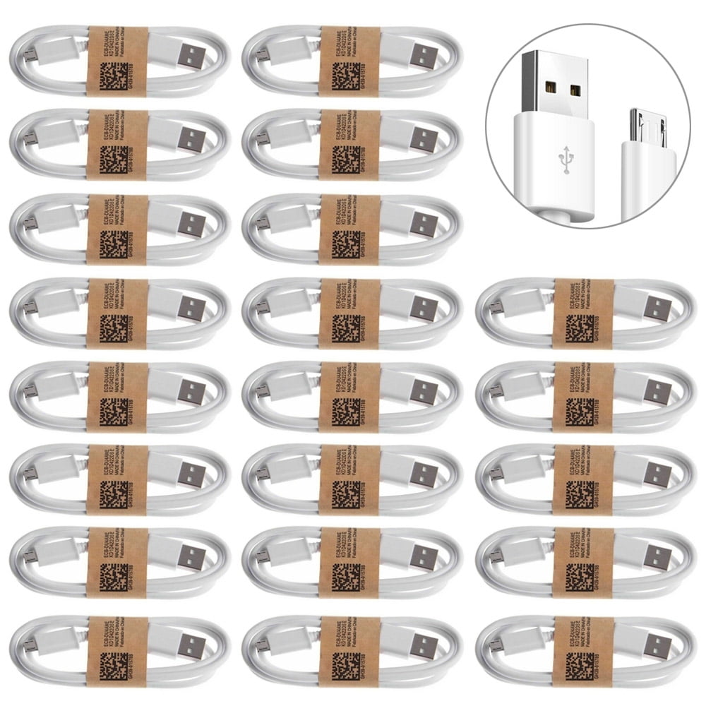 Micro USB Charger Cords Fast Charging Cable Cord For Cell Phone Android ...