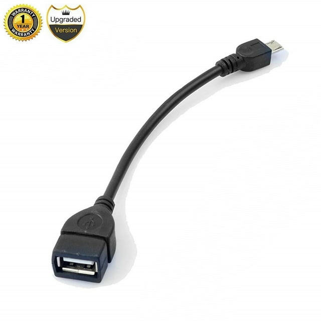 Micro USB Host OTG Cable for Tablets, Android Phones,Raspberry Pi Zero ...