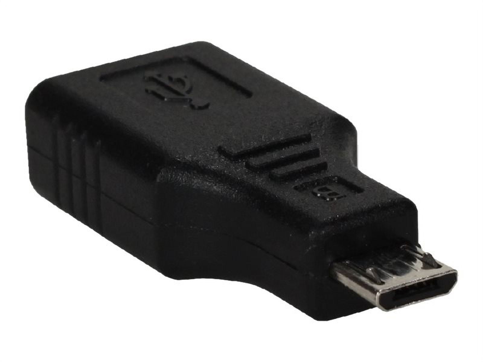 Micro-USB Male to USB-A Female OTG Adaptor for Smartphone or Tablet ...