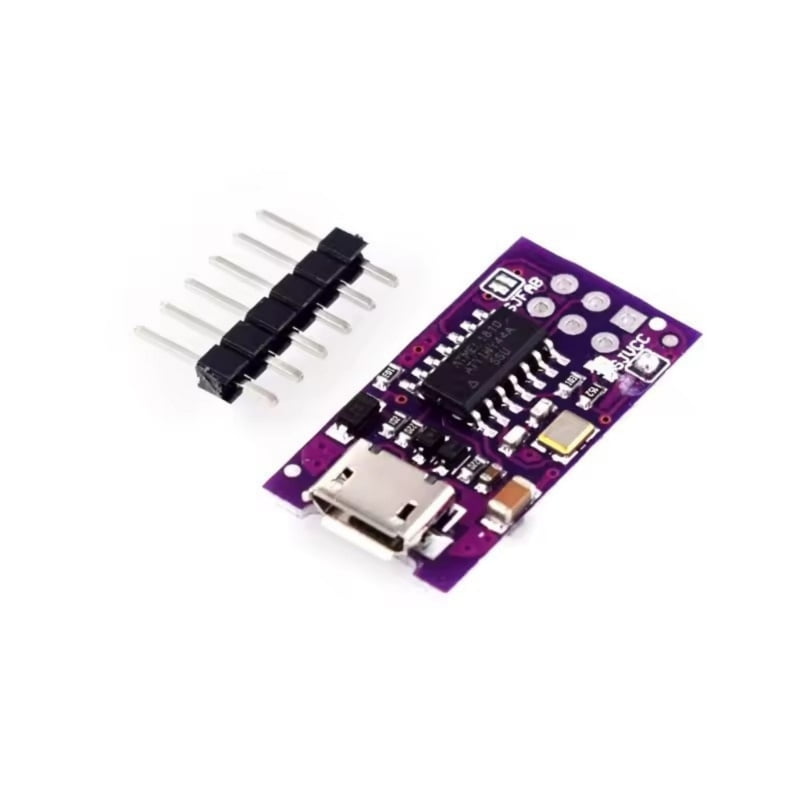Micro USB Tiny AVR ISP 44 USB Tiny Programmer Development Module For IDE Bootloader ISP ...