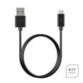 Micro USB/V8/V9 Round USB Data Charger Cable 6 Feet - Walmart.com