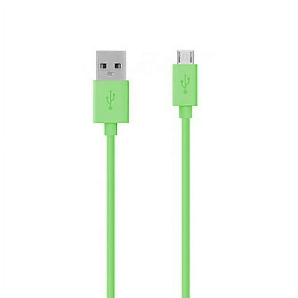 Micro USB/V8/V9 Round USB Data Charger Cable 6 Feet - Walmart Business ...