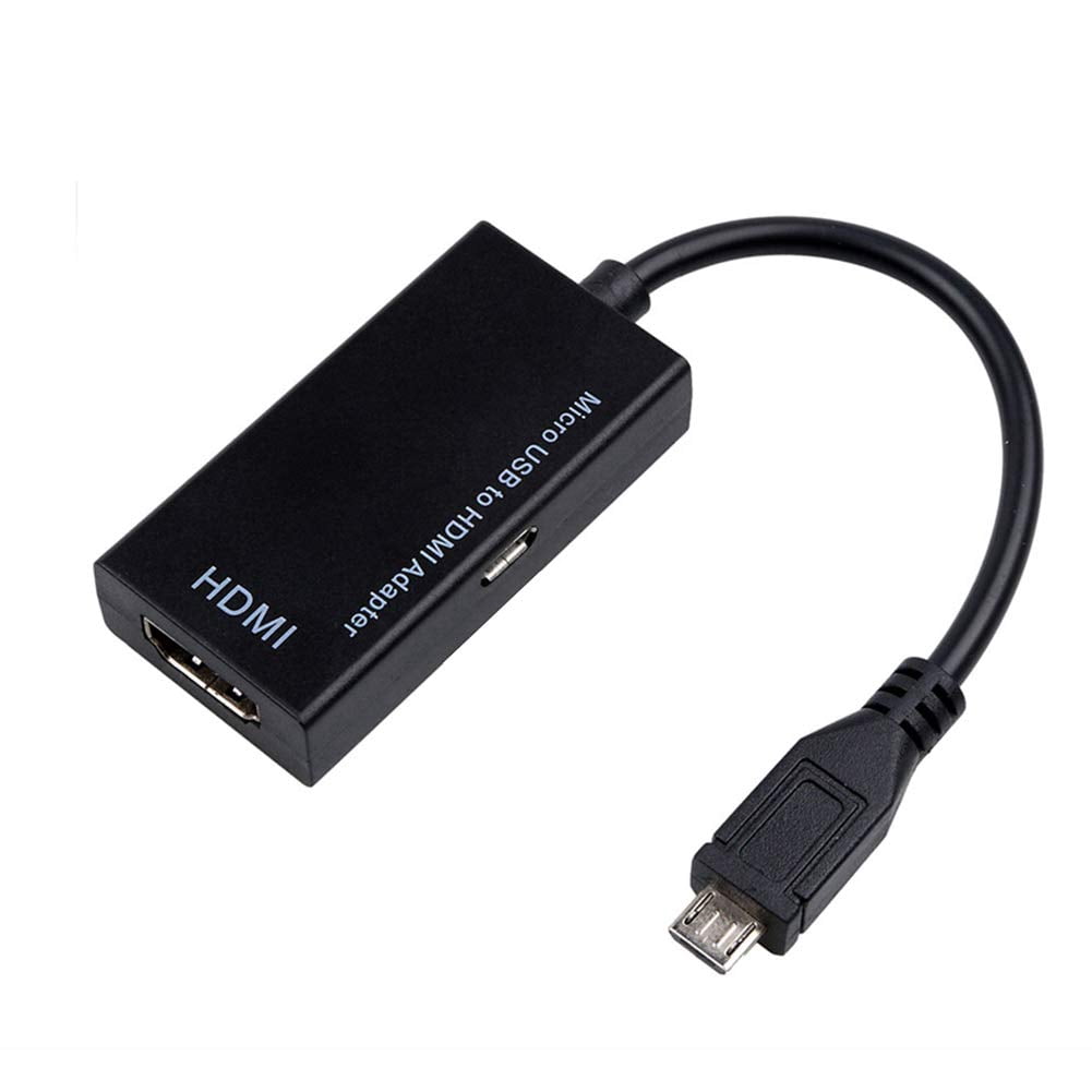 Micro USB to Adapter Cable Male to Female 1080P HD for MHL Device HDTV ...
