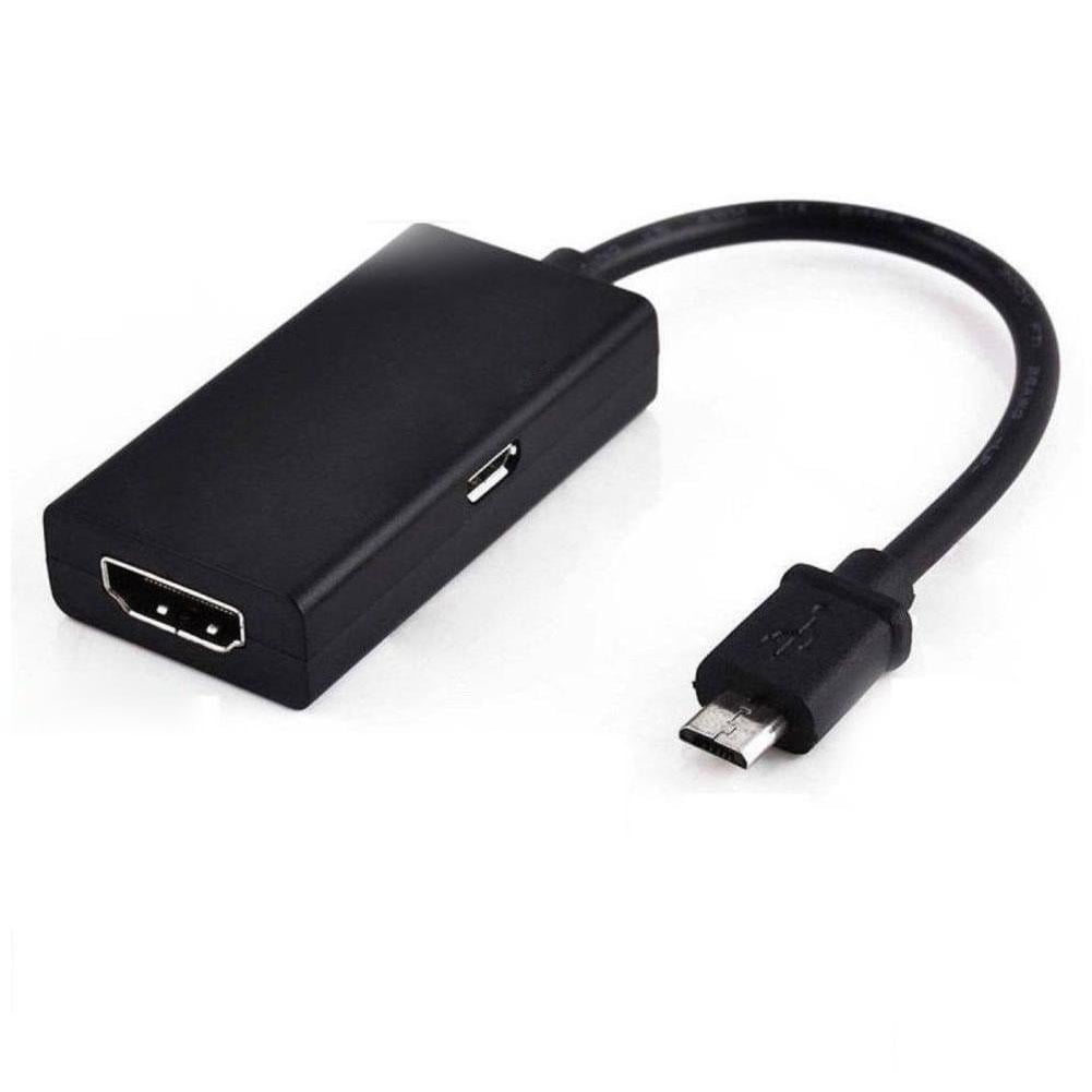 Micro USB to HDMI-compatible MHL Cable Adapter 1080P HD For Android ...