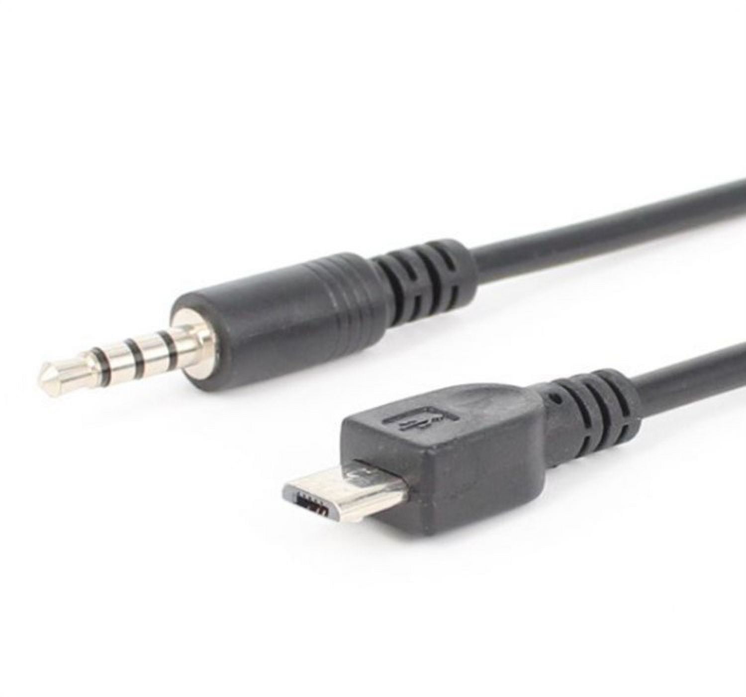 Micro Usb to Jack 3.5mm Audio Cable Connector Headphone Plug Audio ...